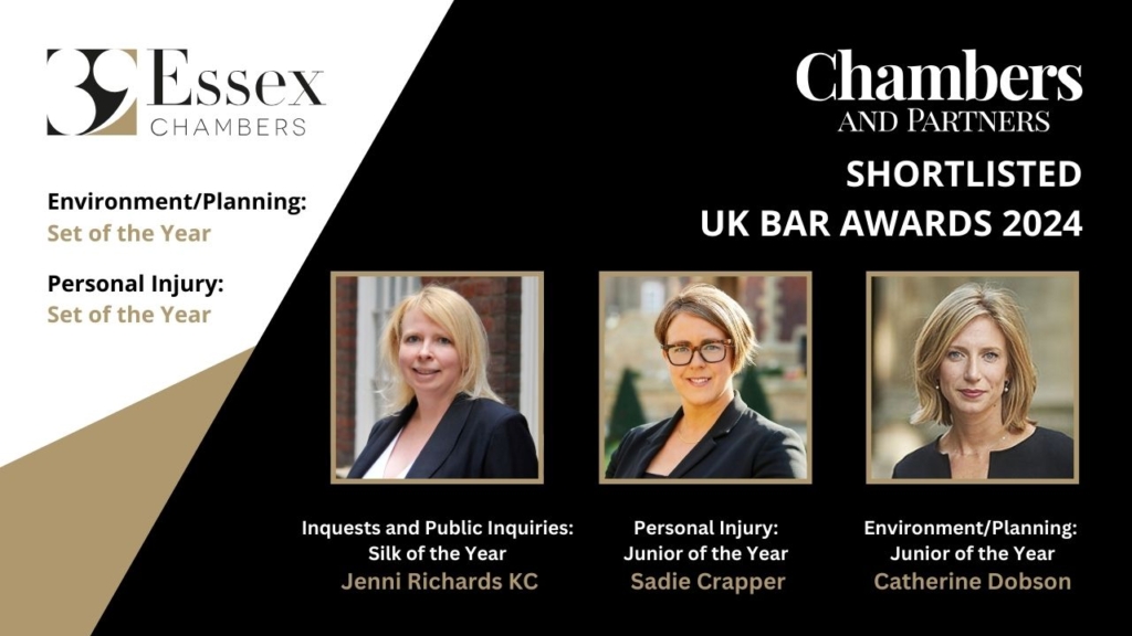 39 Essex Chambers Shortlisted For The Chambers Bar Awards 2024 | 39 ...